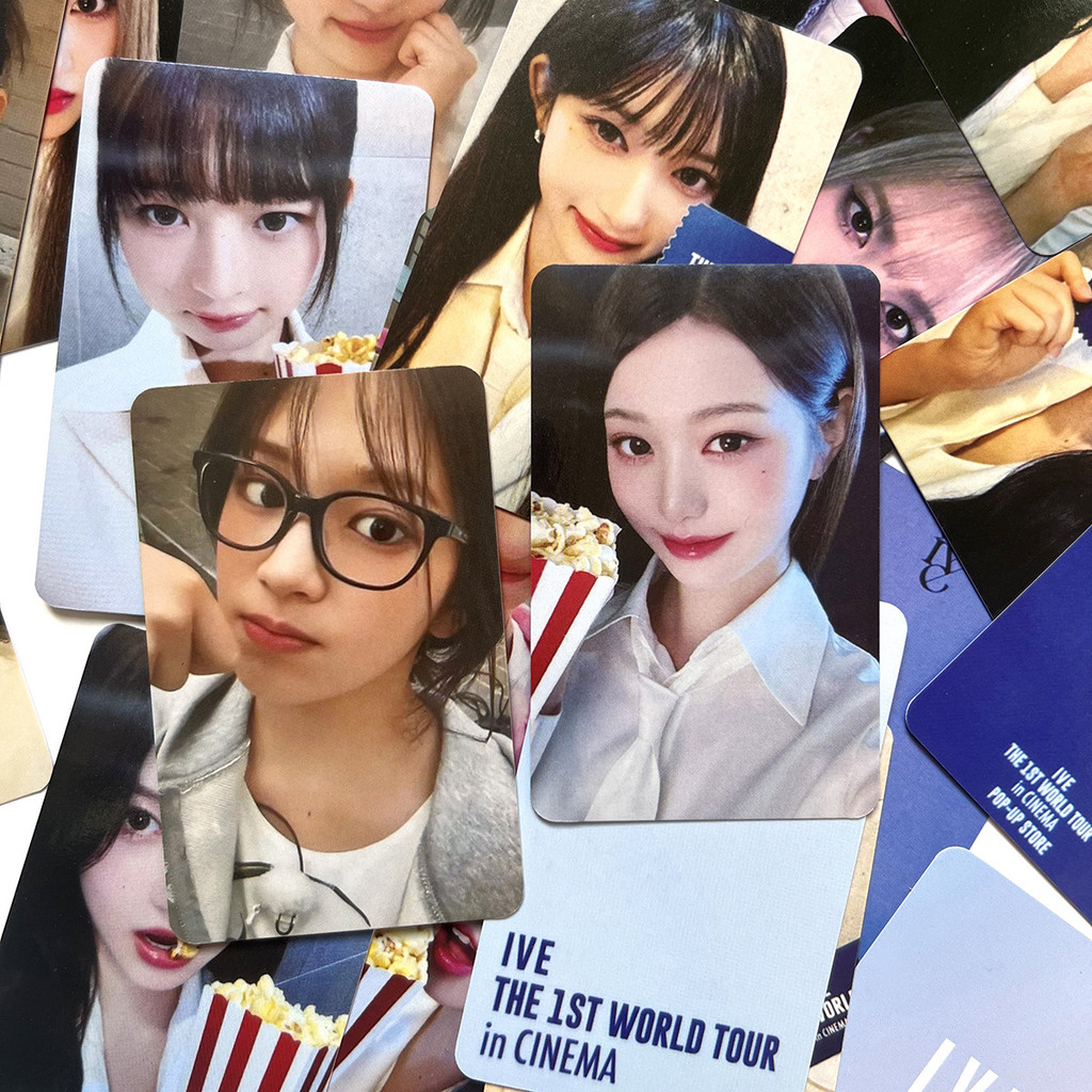 การ์ด Lomo IVE 4-6 ชิ้น The Prom Queens FANCLUB ทัวร์โลกในโรงภาพยนตร์ ...
