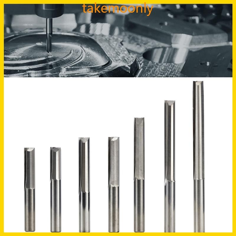 TAK Heavy Duty CNC Router Bits 6 มม.Shank CNC Bit End Mill เครื่องตัด ...