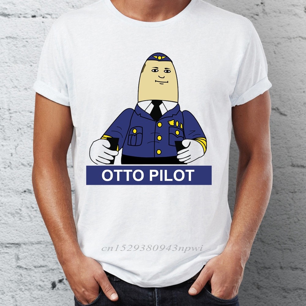 เครื่องบินเสื้อยืดผู้ชายฮิปฮอป! Otto the Inflatable Pilot Flight School ...