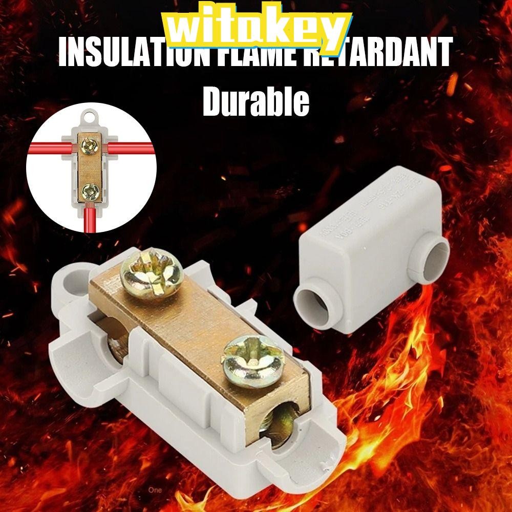 WITAKEY High Power สาขา Terminal ล็อค Quick Crimp Splitter ขั้วต่อสายไฟสายไฟกล่องแยก Terminal ...