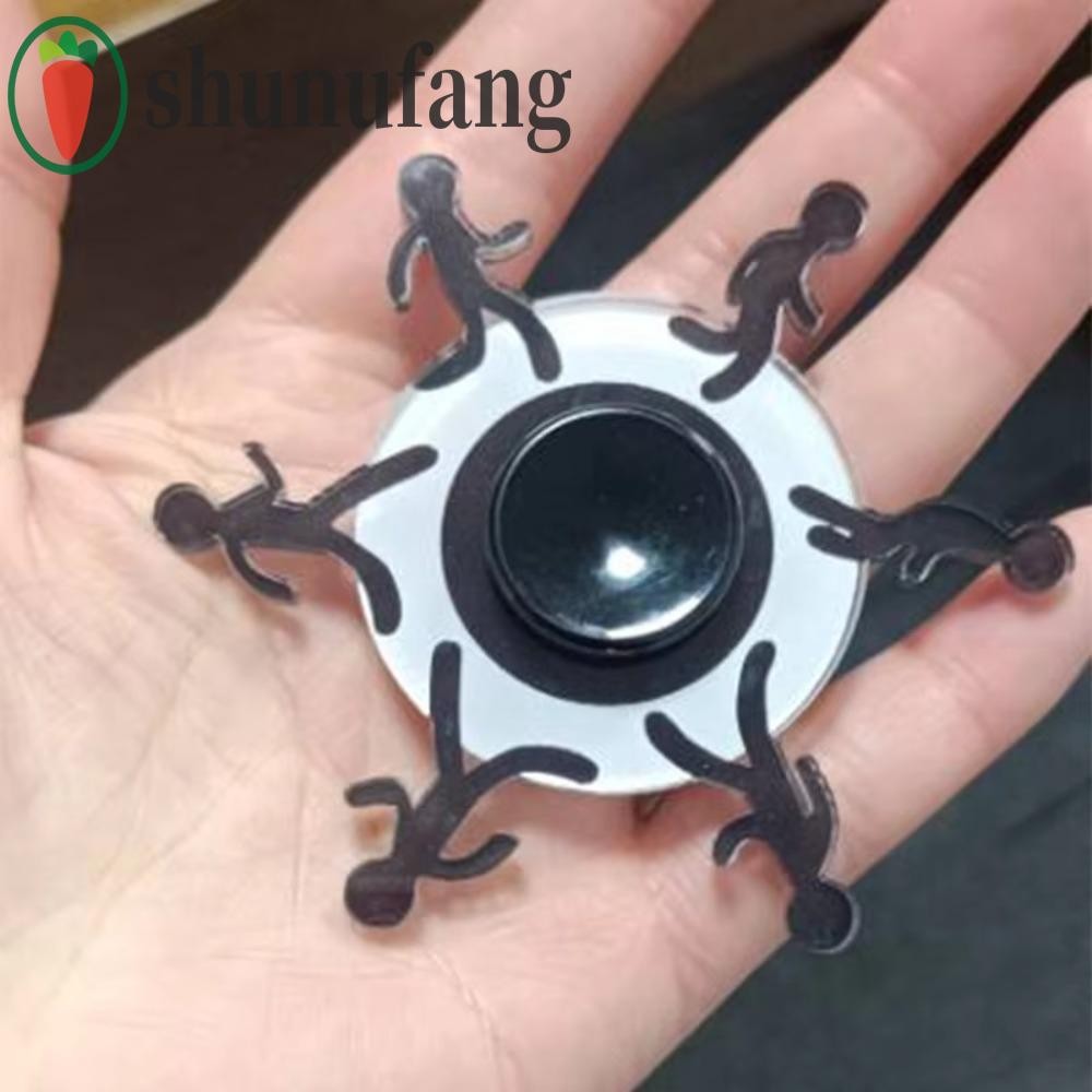 UNUF 2pcs Finger Spinner, Stick Man หัตถกรรม Fidget Spinner, Stick รูป ...
