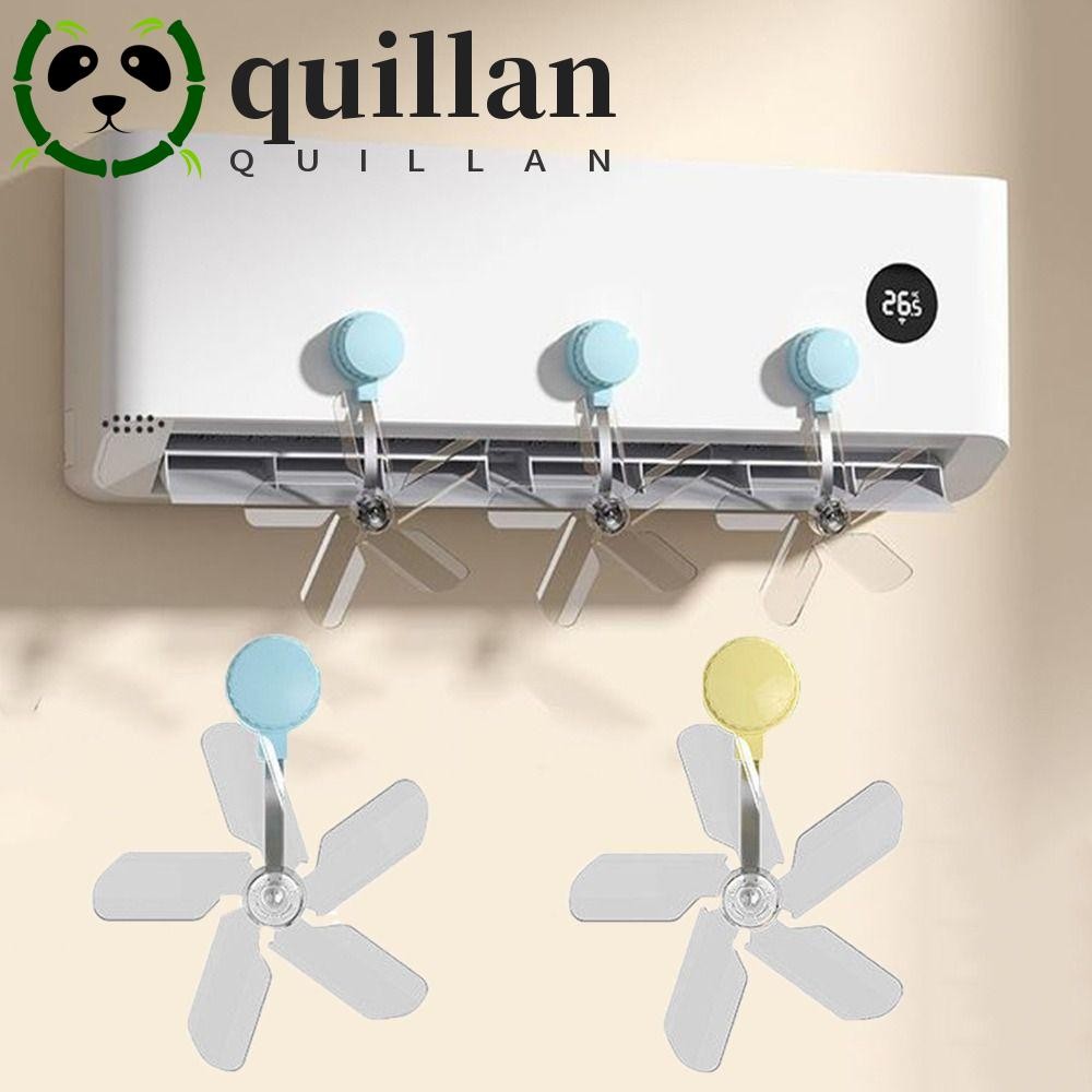 QUILLAN 3 ชิ้นดูดถ้วยเครื่องปรับอากาศ Ventilator, ติดผนังปรับ Conditioning ท่องเที่ยวพัดลม ...