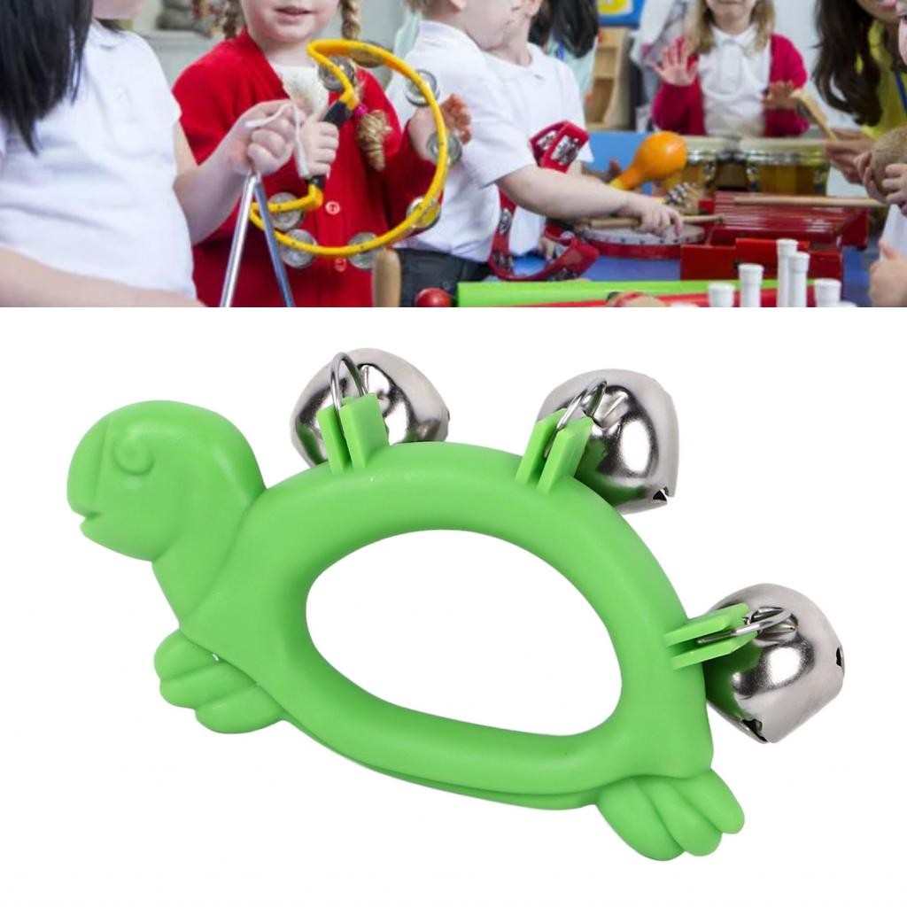 Hand Jingle Bell Plastic Musical Musical Toy 6 Bells Rattle Shaker สนุก ...