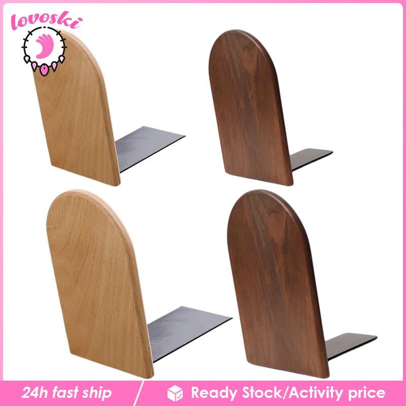 [Lovoski] Bookends Desktop Ends Stand ตู้หนังสือ Book Rack Non Slip for ...