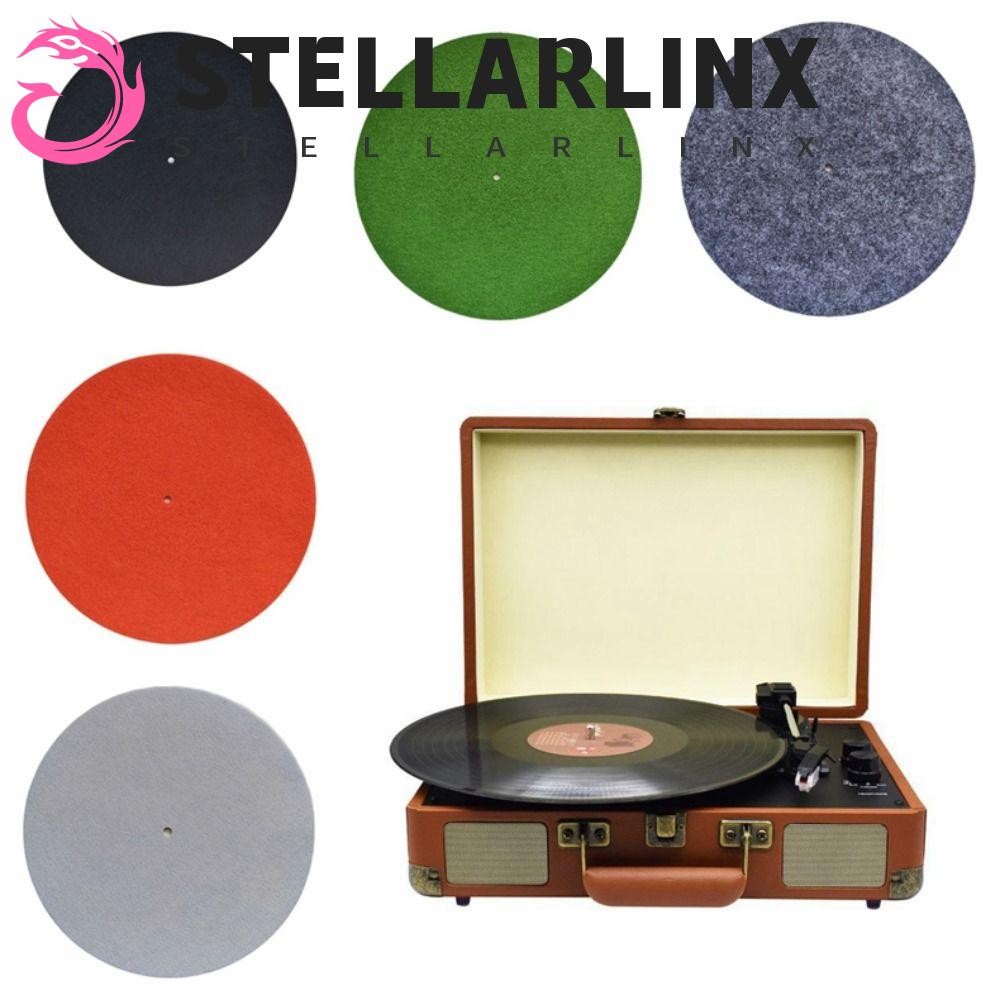 Stellarlinx Felt Turntable Plater Mat, 3 มม.หนา Anti-static LP Slip Mat ...