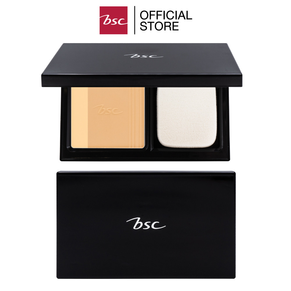 BSC AUTHENTIQ BIO PERFECT SKIN FOUNDATION POWDER SPF 50 PA++++ แป้งนุ่มลื่นบางเบา ปกปิดปานกลาง ...