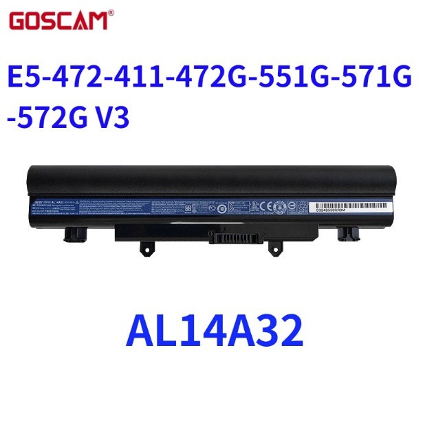 ใหม่ Acer E5-572G 472G E5-571G 471G 511g AL14A32 Acer แล็ปท็อปแบตเตอรี่ | Shopee Thailand