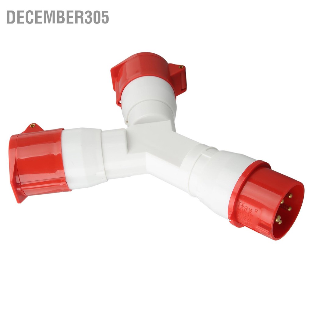December305 3 Way Industrial Plug Multifunctional 5 Cores 3P N E 16A ...