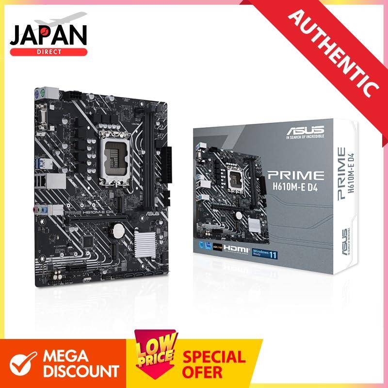 ASUS INTEL 12th generation CPU (LGA1700) compatible H610 chipset mic-ATX motherboard PRIME H610M ...