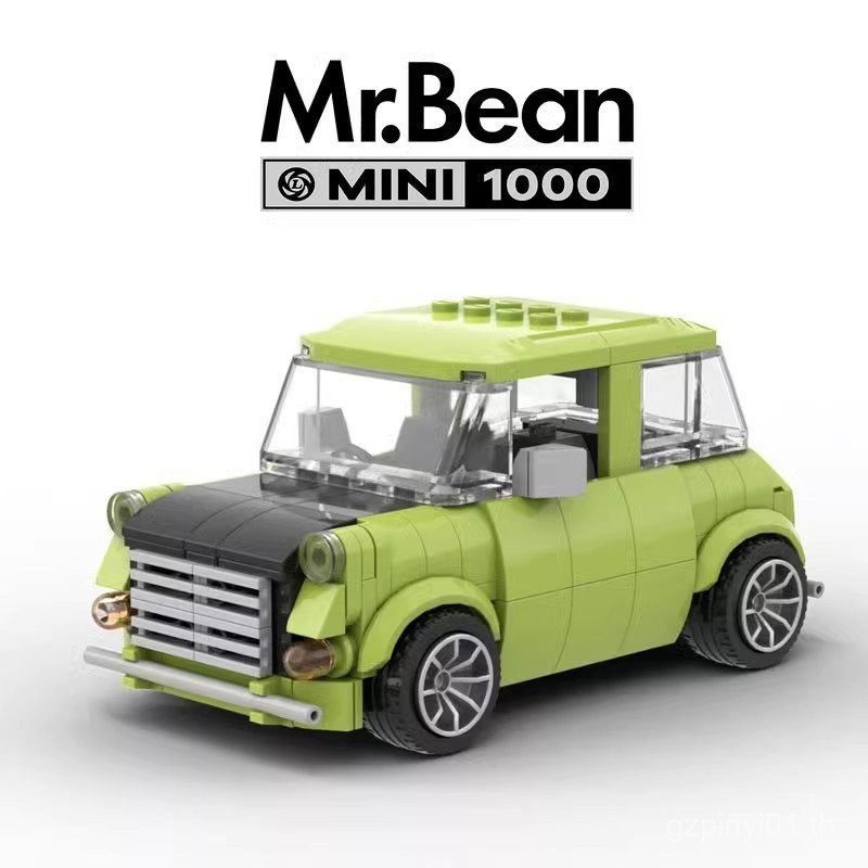 Moc Building Blocks 39171 Mr. Bean Mini Car Creative Animation Model ...
