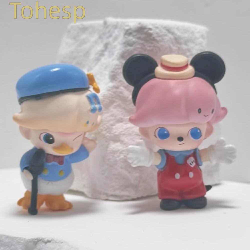 กล่อง TOHESP DIMOO, เครื่องประดับขนาดเล็กซีรีส์ Mickey World, รูปปั้น ...