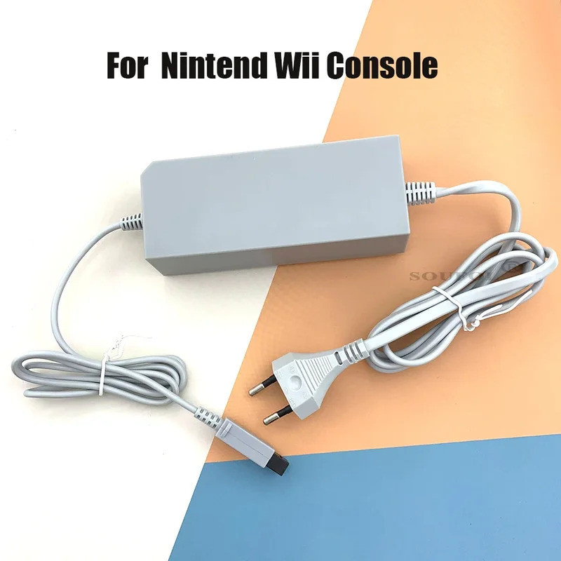 EU US Plug Power AC Adapter สําหรับ Nintend Wii คอนโซล Charing สายชาร์จ ...