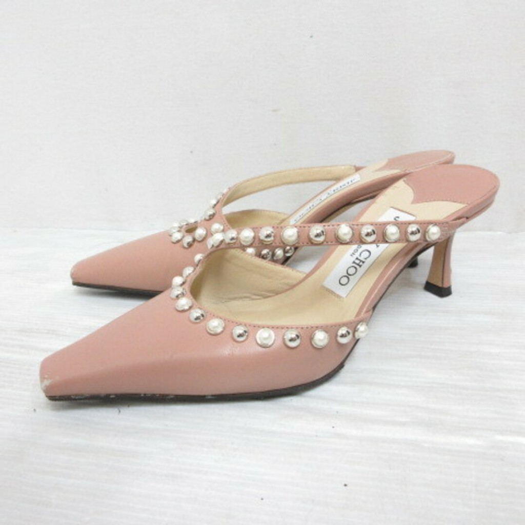 JIMMY CHOO Pumps Mule Direct from Japan Secondhand | Shopee Thailand