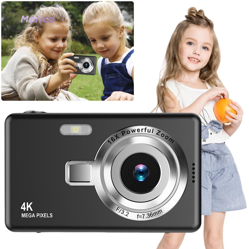 กล้องดิจิตอล 4K HD 1080P 16X Zoom Autofocus Vlogging Camera กล้องถ่าย ...