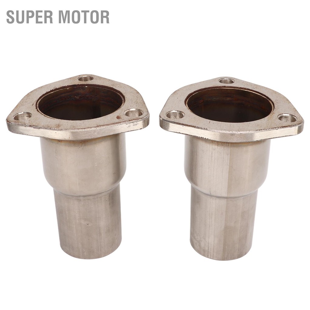 Super Motor 3 Bolt Exhaust Header Collector Flange Reducer Kit 2 1/2 to ...