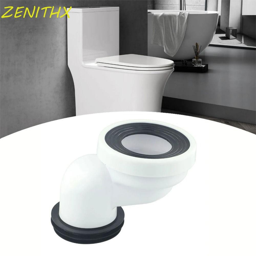 Zenithx Toilet Displacement Tube, Smooth Replacement Toilet Drain Pipe ...
