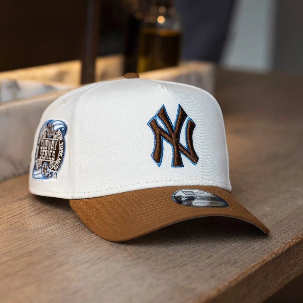 ใหม่ ERA 9FORTY A-FRAME MLB NEW YORK YANKEES SUBWAY SERIES 2000 TWO TONE / GREY UV CAP | Shopee ...