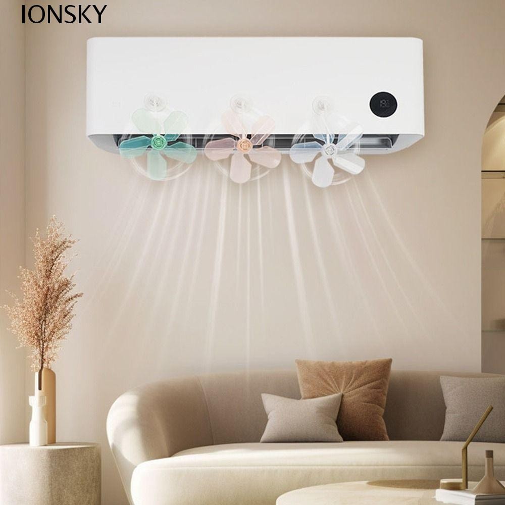 IONSKY 3 ชิ้น Conditioning Guide Fan, กระจกเครื่องปรับอากาศติดผนังแบบ ...