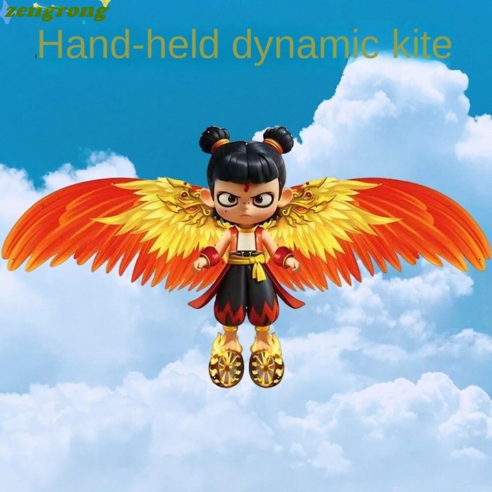 ZENGRONG เบ็ดตกปลา Kite, Easy To Fly Capybara Nezha การ์ตูน Kite ...