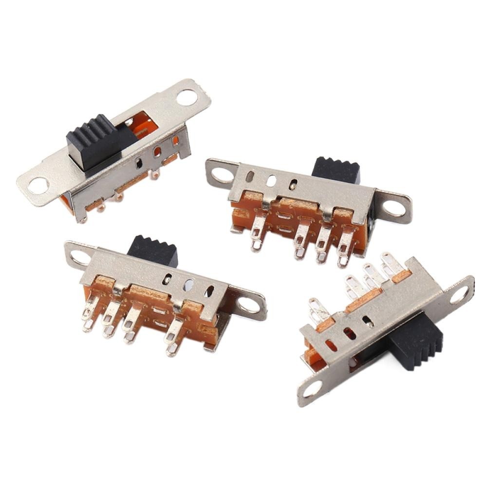 10PCS SS-23E04 Toggle Switch สามเกียร์ได้อย่างง่ายดายสลับการควบคุมที่แม่นยําแนวตั้ง Fluctuation ...