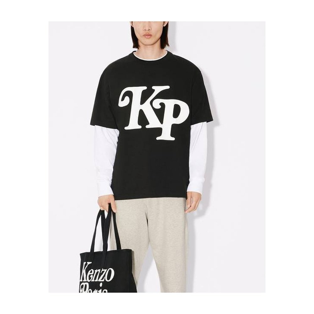 เสื้อยืดคอกลมแขนสั้น Nigo X Verdy สําหรับผู้ชายใหม่ของ KENZO ทําจากผ้า ...