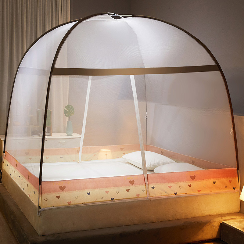 มุงกันยุง มุ้งแอร์ มุ้งลวด ไม่ต้องติดตั้งในครัวเรือน yurt มุ้ง1.8เมตร1. ...