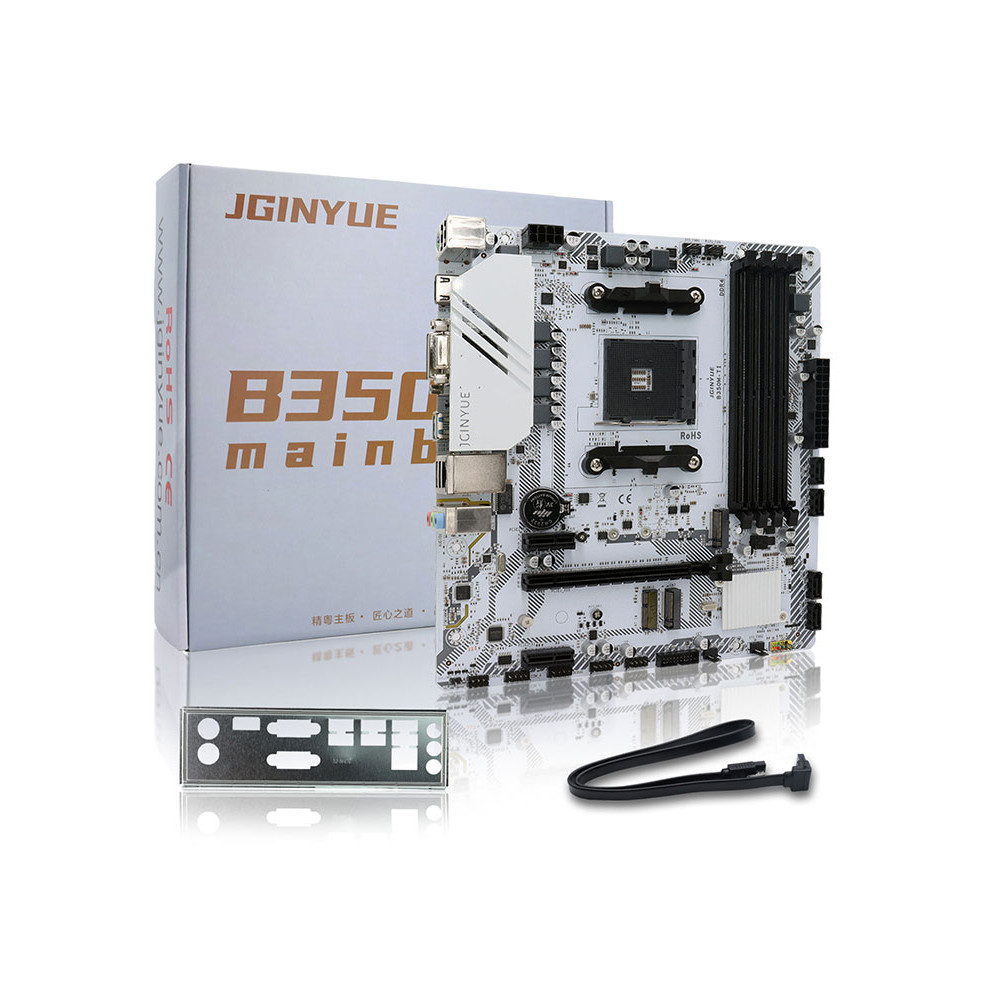 เมนบอร์ด B350M-TI รองรับโปรเซสเซอร์ AMD AM4 Ryzen 1000/2000/3000/4000 ...