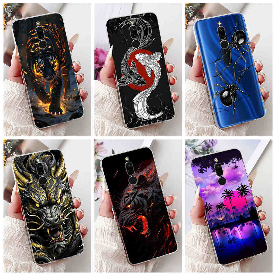 สําหรับ Xiaomi Redmi 8 8A Pro แฟชั่น Dragon Spider สไตล์รูปแบบปลอก ...