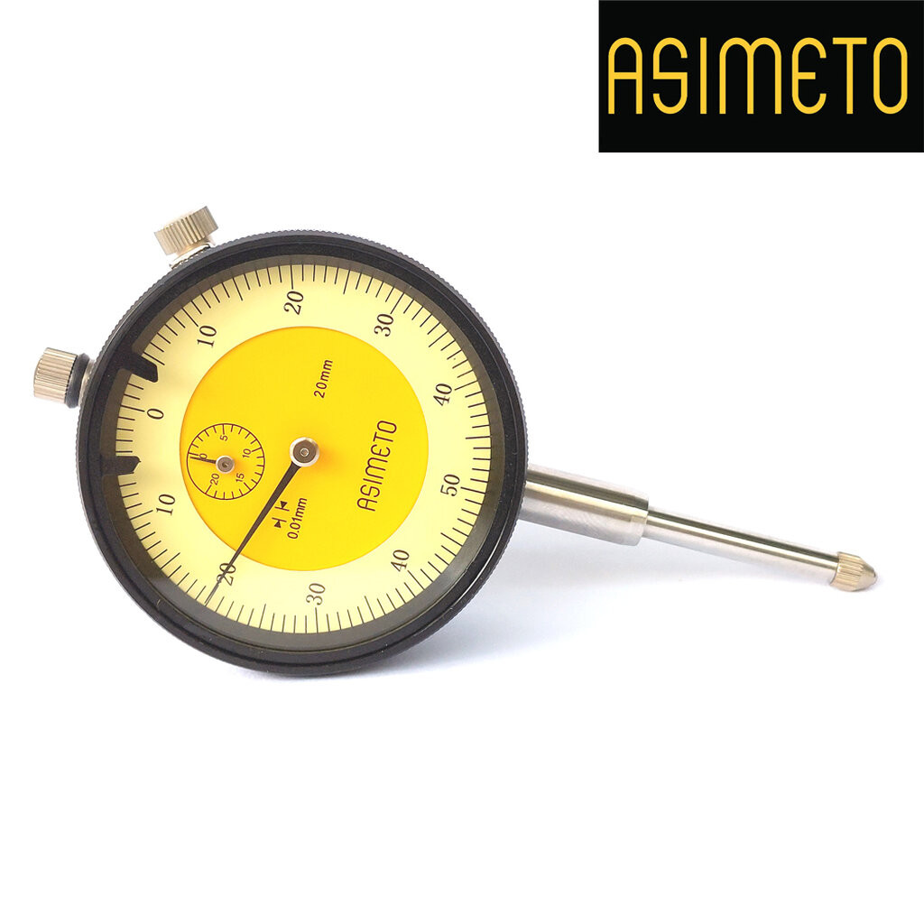 Asimeto ไดอัลเกจ ช่วงระยะวัด 0-20 มม. ความละเอียด 0.01 มม Dial ...
