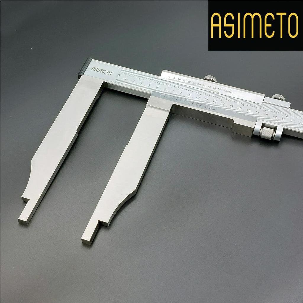 Asimeto เวอร์เนียร์ปากยาว Long jaw heavy duty vernier 0-500 มม | Shopee Thailand