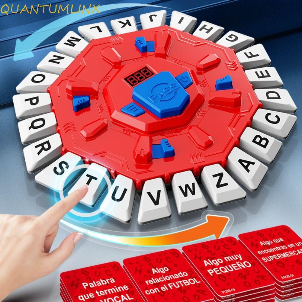 QUANTUML Word Game กระดานหมากรุก, เกมปริศนา Fast-Paced Family Board ...