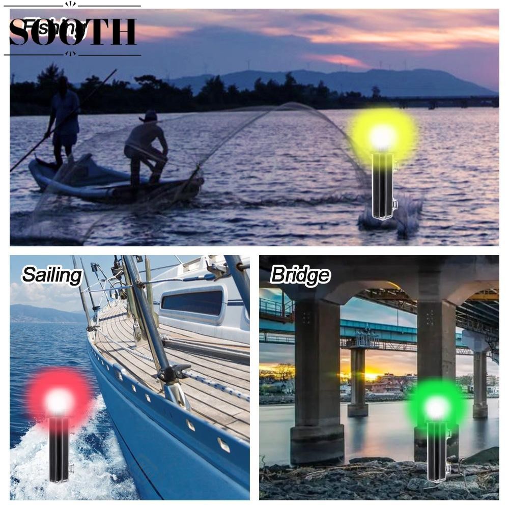 SOOTH Marine Navigation Light Powered Flash Boat Light ไฟเตือนกระพริบ ...