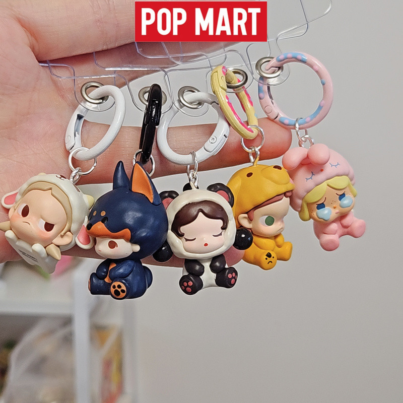 Pajama Party popbean POPMART สร้อยกุญแจ Koi สร้อยโทรศัพท์มือถือน่ารัก ...