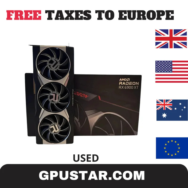ใช้การ์ดกราฟิก AMD Radeon RX 6900 XT รุ่นอ้างอิง 16GB GDDR6 | Shopee ...