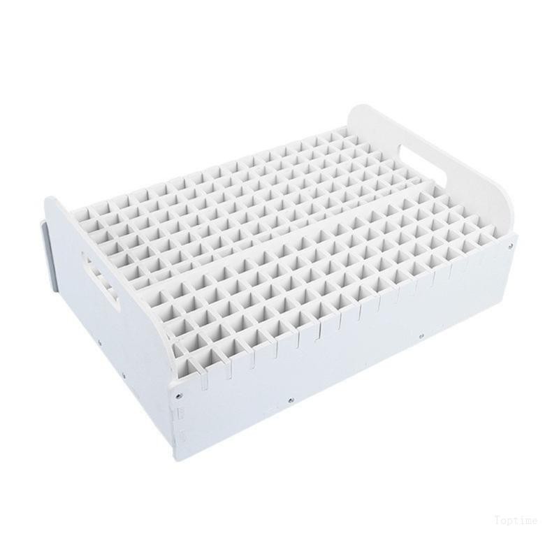 Top Desktop Marker Storage Rack 204 ช่อง Marker Art Supply Organizer ...