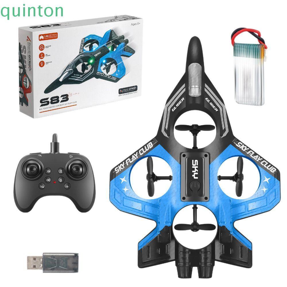 QUITON สี่มอเตอร์เฮลิคอปเตอร์ของเล่น,ชาร์จ 2.4G Stuntรีโมทคอนโทรลโฟม ...