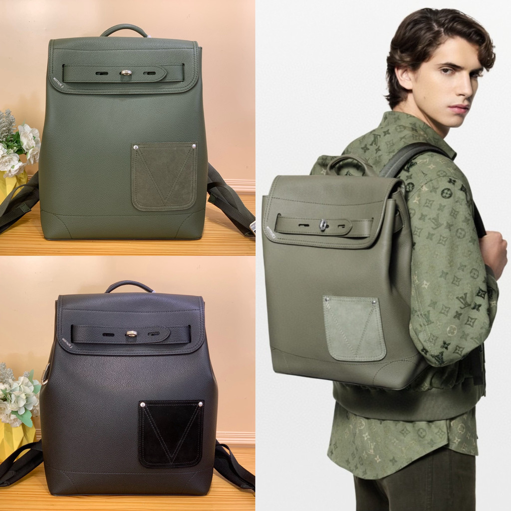 Pre order ราคา12500 LLL M27063 Steamer Backpack หนังวัว sz39*15.5*31cm ...