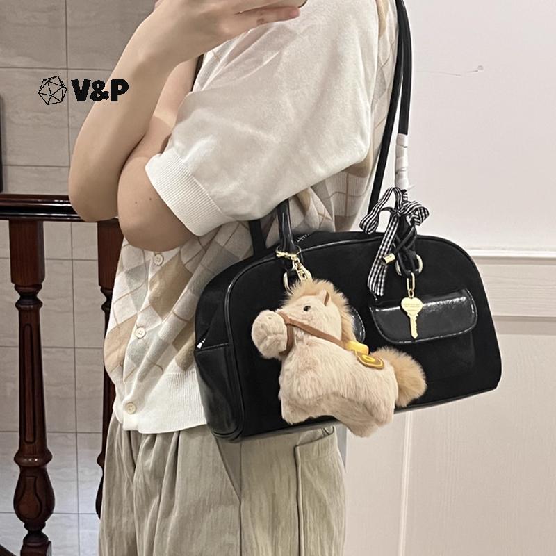 V&P 2026 ปีม้า Mascot ตุ๊กตาพวงกุญแจจี้เดสก์ท็อป Miniature Horse ...
