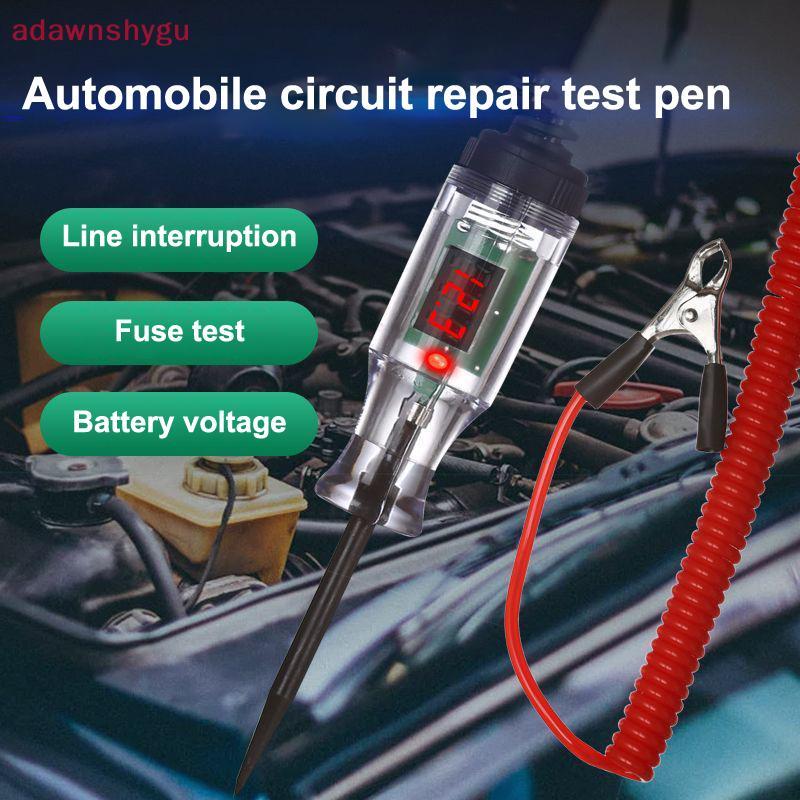Adagu 1PC จอแสดงผลดิจิตอลวงจรแรงดันไฟฟ้า 6V 12V 24V มัลติฟังก์ชั่นรถ ...