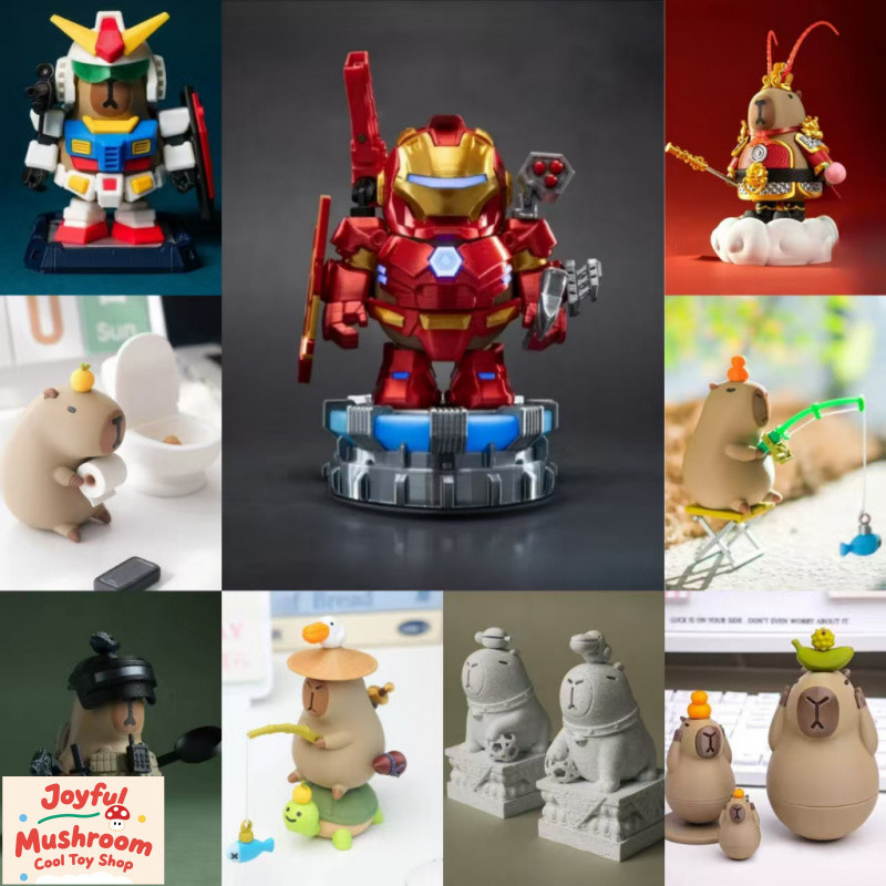 [ของแท้] Little Red Book สไตล์เดียวกัน Iron Man Kapibara รูป Creative ...