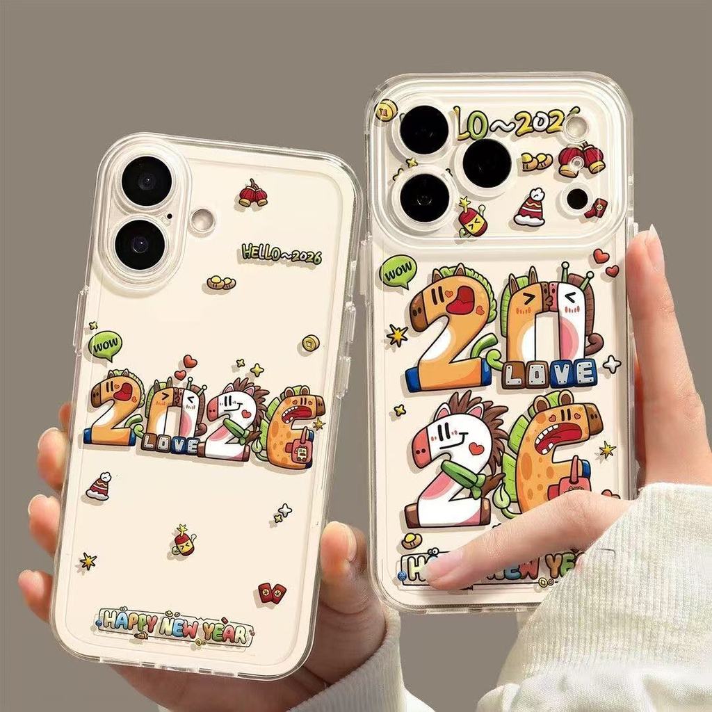 เคสโทรศัพท์ลายสัตว์เลี้ยงปี 2026 ใช้ได้กับ iPhone 17/13/11/12/14/15Max ...