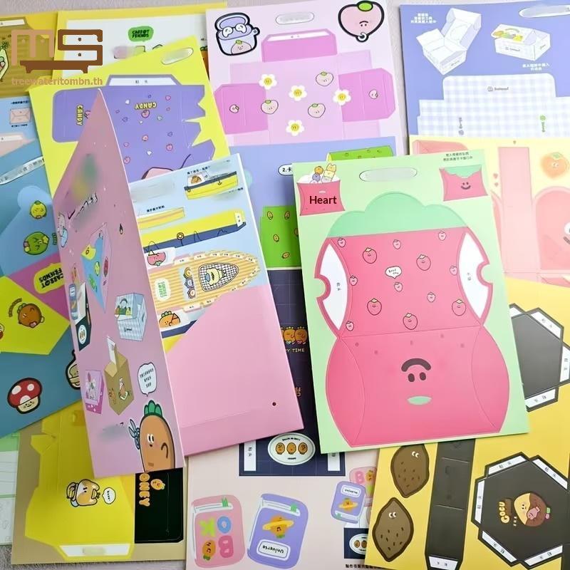 Tt 3D Origami กล่องทําชุด - DIY Magic Folding Craft พร้อม Pre-Cut รุ่น ...