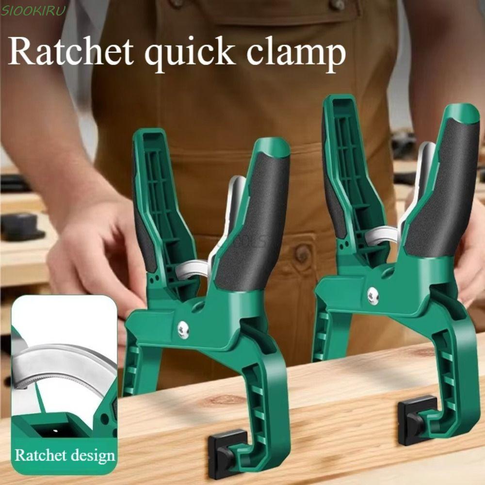 SIOOKIRU งานไม้ Clamps, การออกแบบปรับได้ Multi-Purpose Quick Ratchet ...