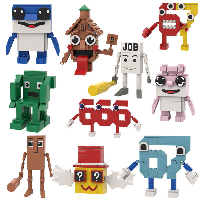 Steal A Brainrot Building Blocks ของเล่นตุ๊กตามือถือโมเดลเดสก์ท็อป ...