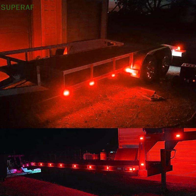 SUPERAF 12V 24V รถบรรทุก LED Side Marker Light รถ Trailer DOT E8 Mark ...