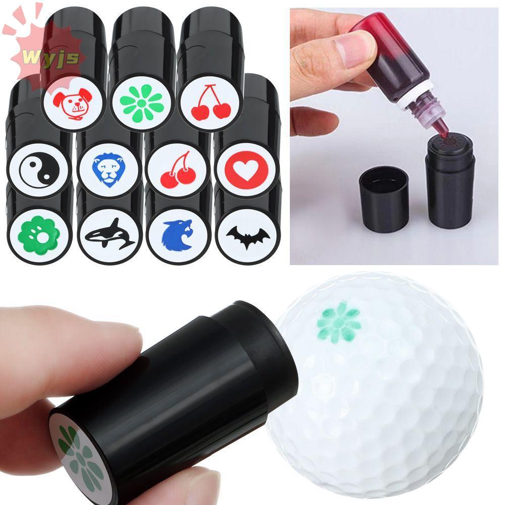 WJYS Golf Ball Stamper คุณภาพสูง Golfer ของขวัญ Quick-dry Mark Seal ...