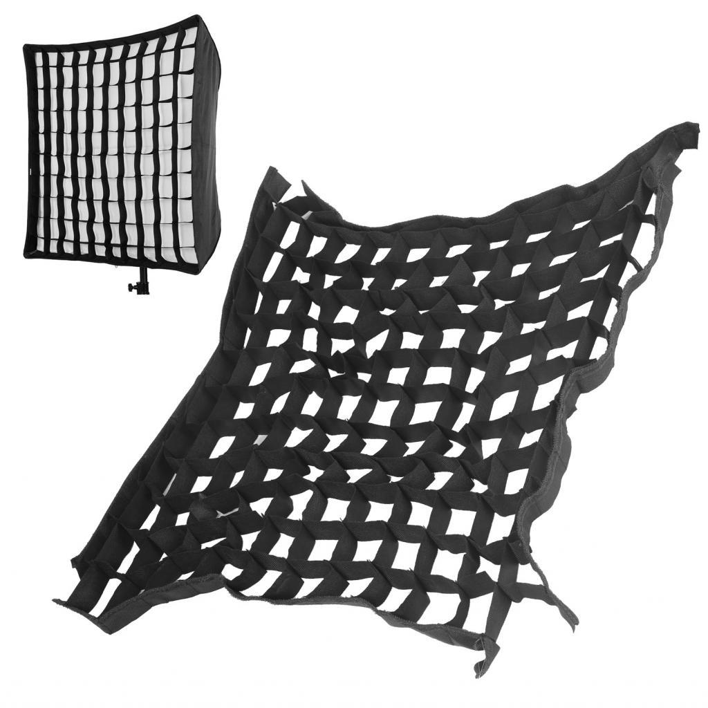 Softbox Mesh Soft Light Box Grid สีดำ 60x60 ซม. น้ำหนักเบาติดตั้งง่าย ...