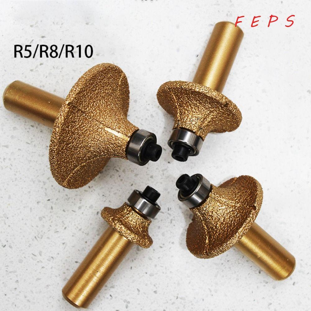 FEPS Brazed Diamond Router Bits, สูญญากาศ R5/R8/R10 เครื่องมือแกะสลัก ...