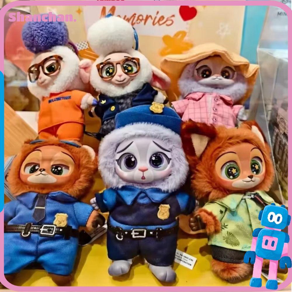 SHANCHAN Judy Nick Plush Toy, Judy Nick Anime Figures Zootropolis Box ...