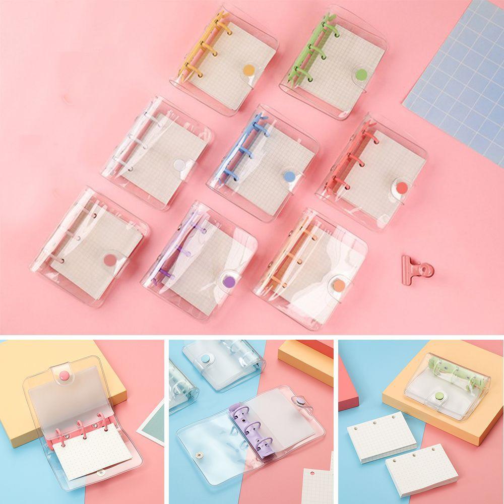 ROSEGOOD Rings Binder 3 หลุมบัญชีมือไดอารี่แฟ้มโฟลเดอร์ Mini Diary Book ...